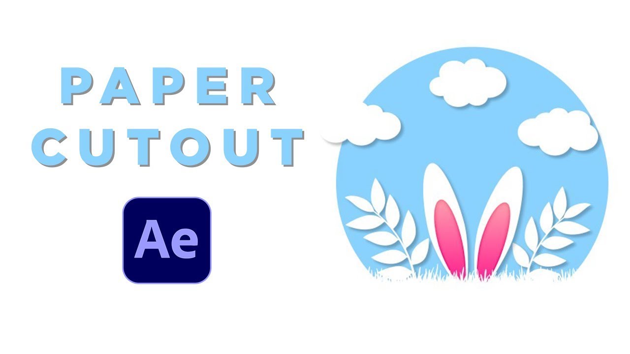 How to create Paper cutout animation in after effects | #Mondayfx - YouTube