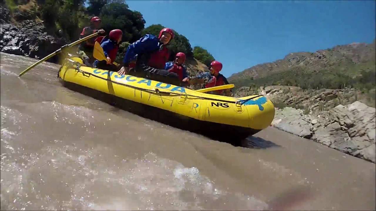 White Water Rafting on the Rio Maipo in Chile - YouTube