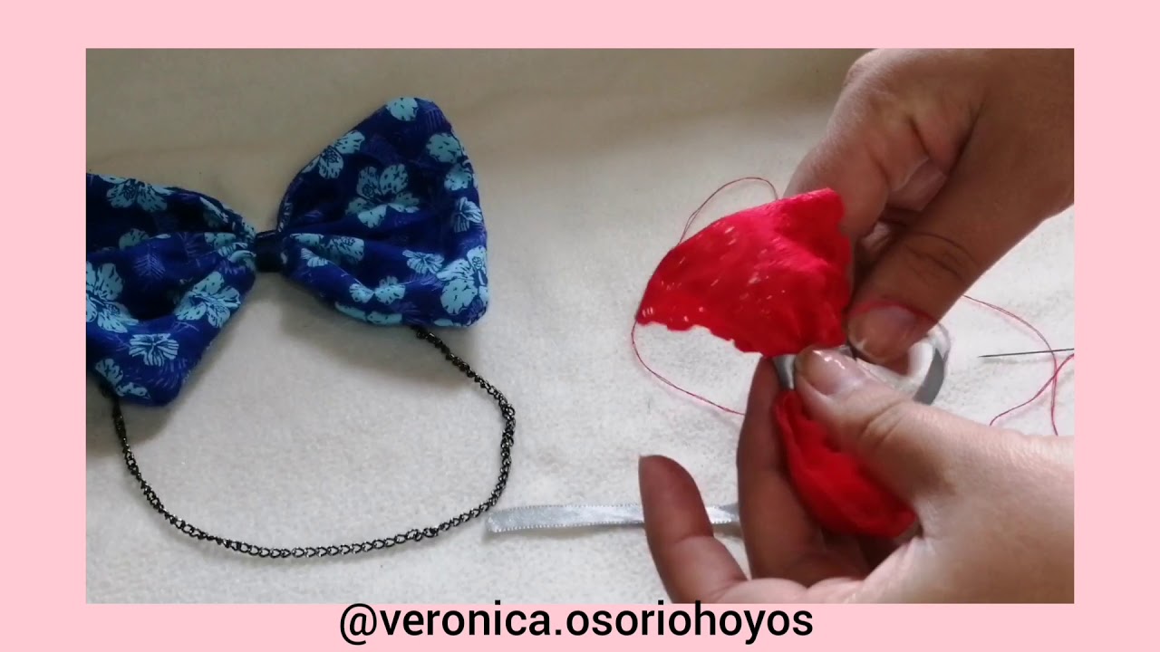 DIY! Haz tu propio moño / parte 2. - YouTube
