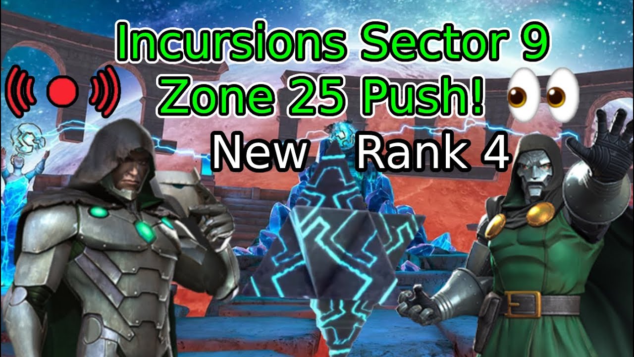 Live! Incursions Room 25 Push! New R4 On Stream! | Marvel Contest Of ...