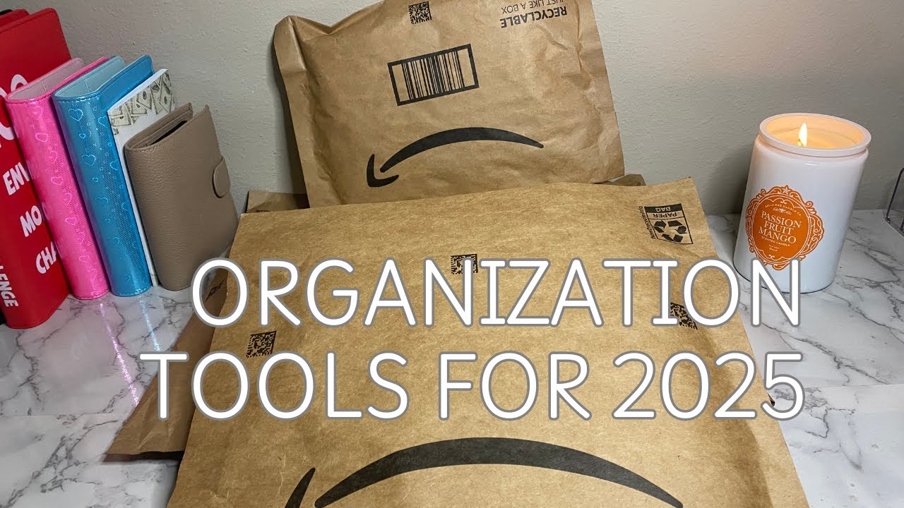 Organization Tools For 2025| Amazon Haul #organizedbudget ...