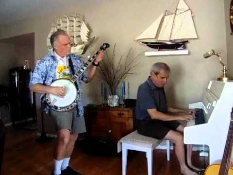 Dave Lawrence Banjo Nicholas Nicastro Piano bluegrass jesse james - YouTube