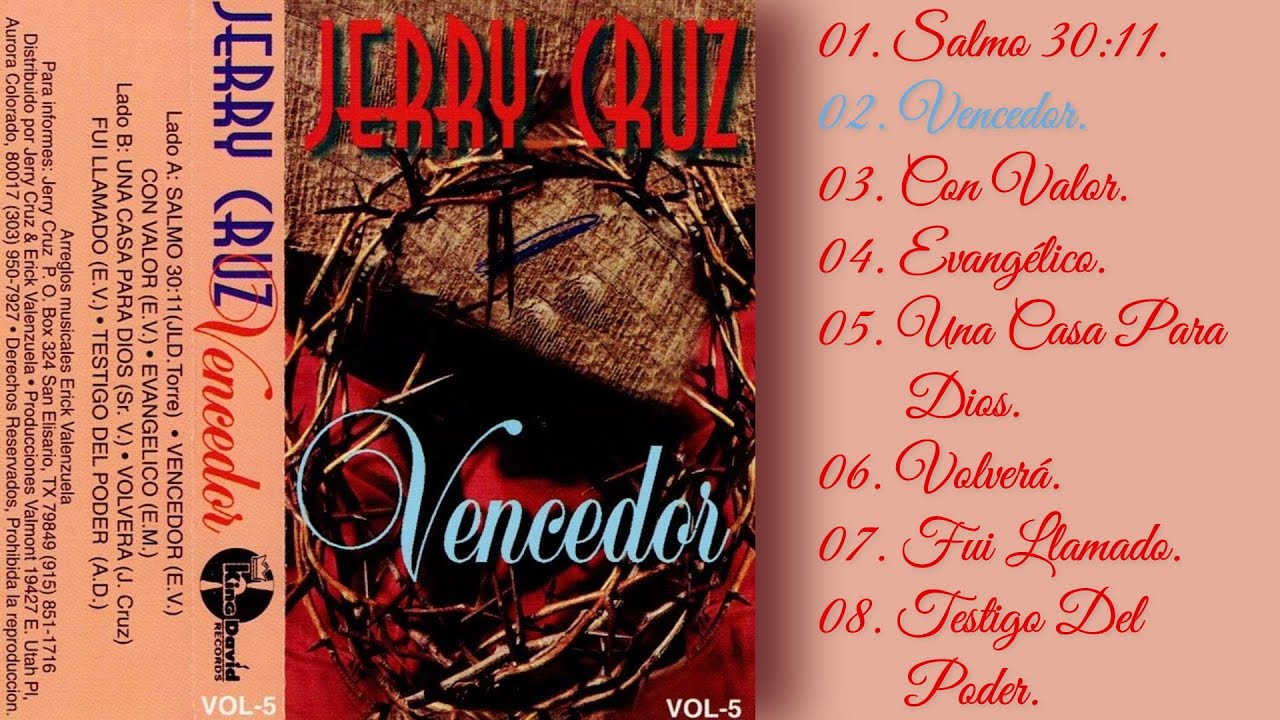 JERRY CRUZ VOL.5 "VENCEDOR" COMPLETO. - YouTube
