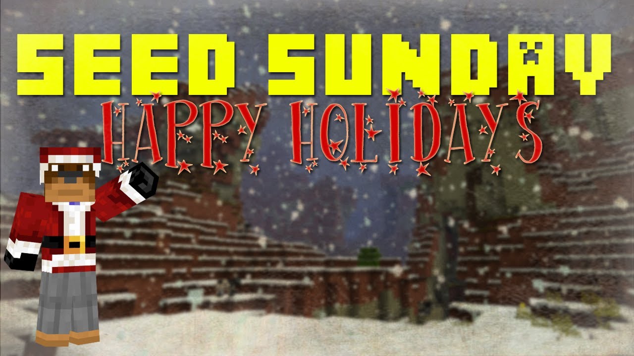 Minecraft Seed Sunday MC1.4.6 - Ep28 Winter Wonderland ! ! ! (HD) - YouTube