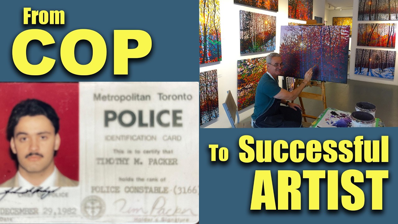How I went from cop to successful artist - YouTube