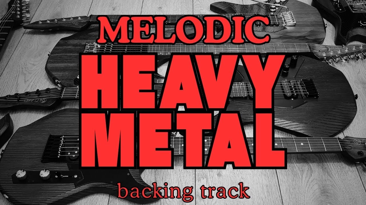 MELODIC HEAVY METAL BACKING TRACK - Em (100 bpm) - YouTube