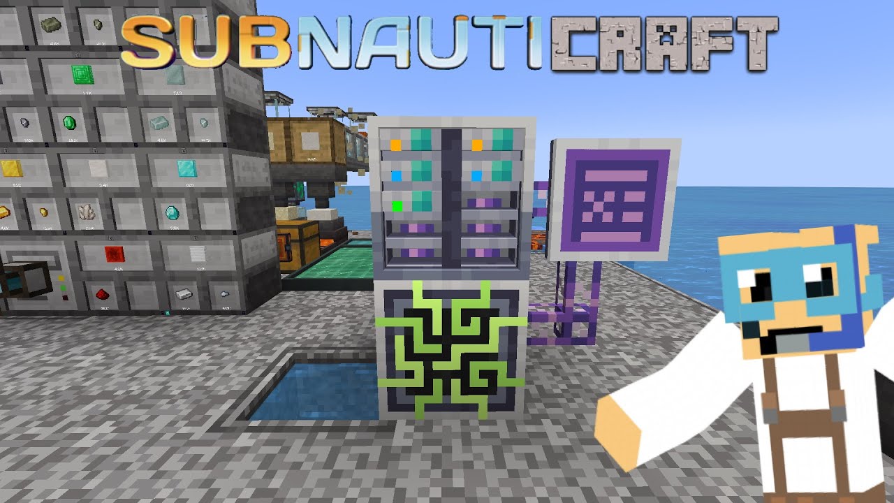 Making a Digital Storage system in Subnauticraft - YouTube