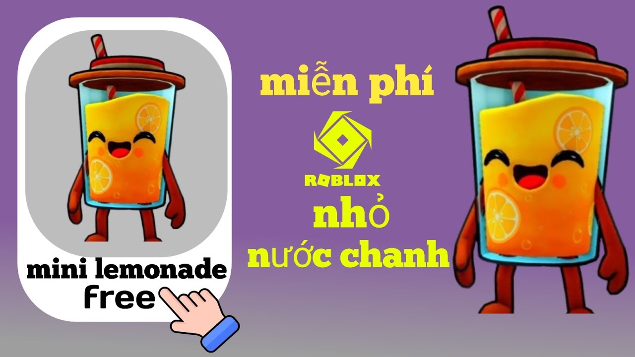Cách nhận Mini Lemonade miễn phí trong Roblox (2025) - YouTube