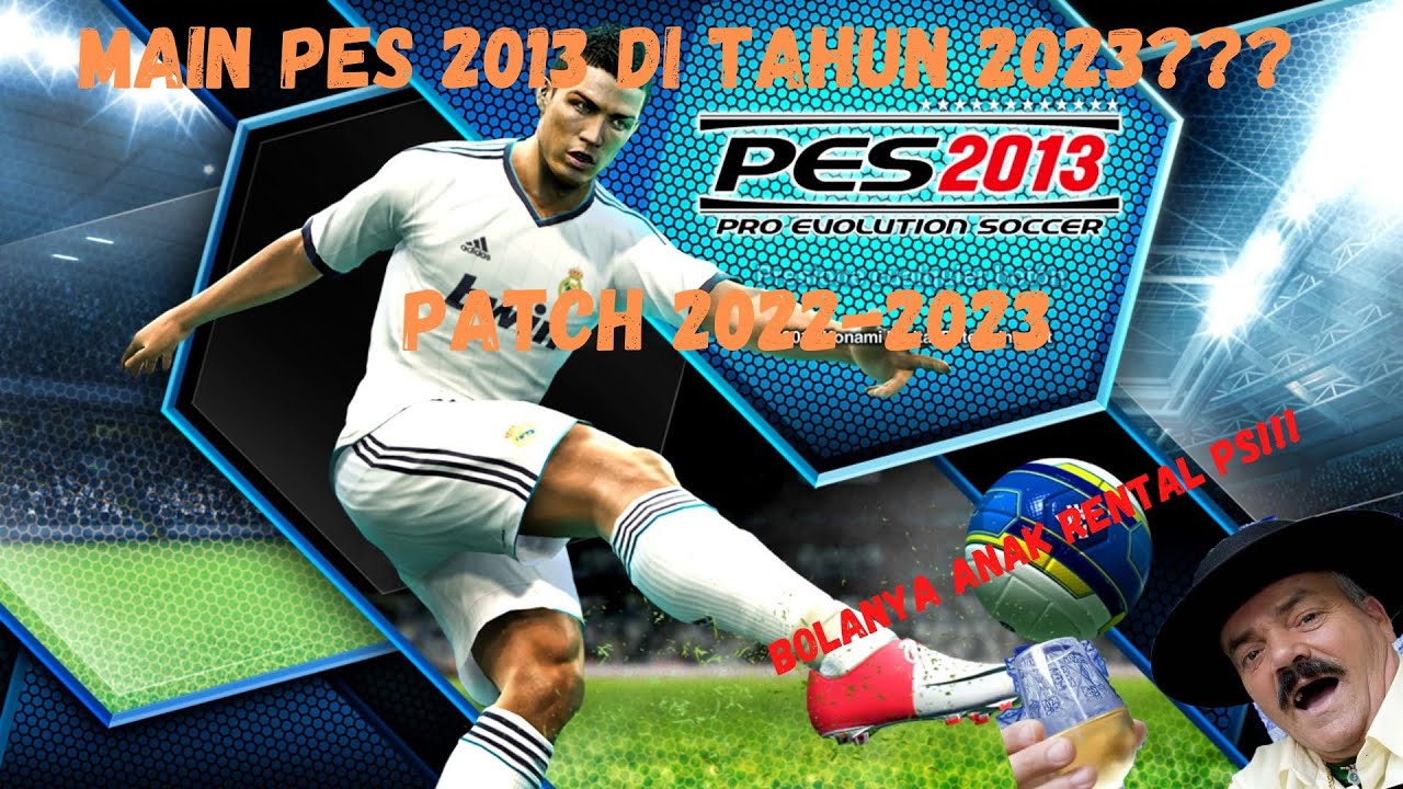 Main PES 2013 di tahun 2023?? Bolanya anak rentas PS!! - YouTube