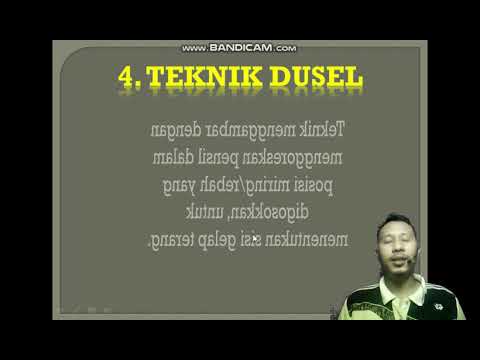 Teknik Arsir Dusel dan Pointilis - YouTube