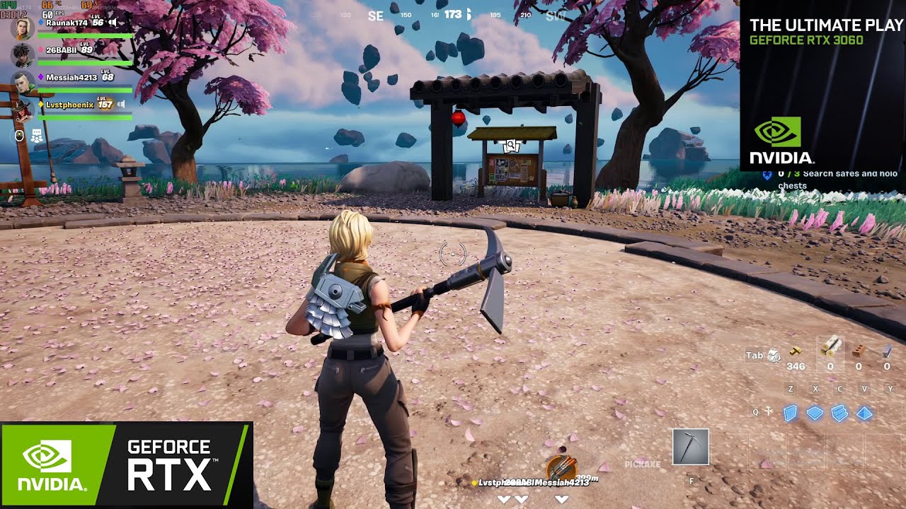 Fortnite RTX 3060 Gameplay - YouTube