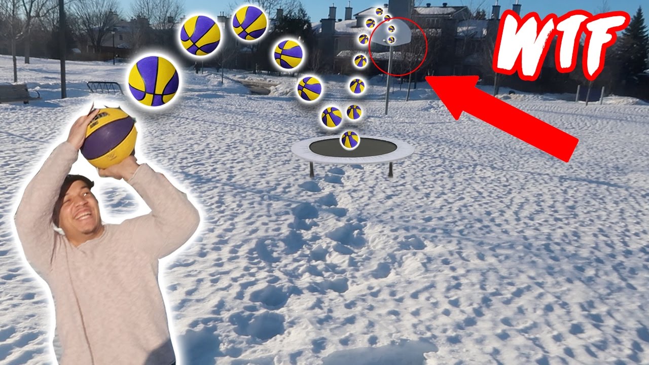 CRAZY BASKETBALL TRICK SHOTS!! - YouTube