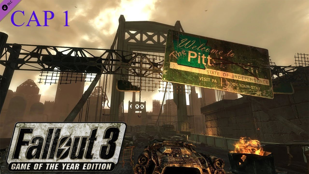 FALLOUT 3 DLC THE PITT CAP 1 - YouTube