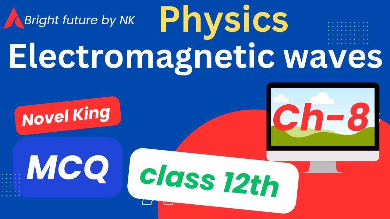 Electromagnetic waves mcq questions for class 12th// #education # ...