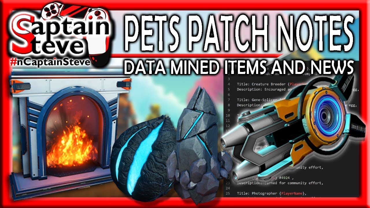 No Man's Sky Pet Update Patch Notes NMS 3.20 PS5 Bugs Data Mined Items ...