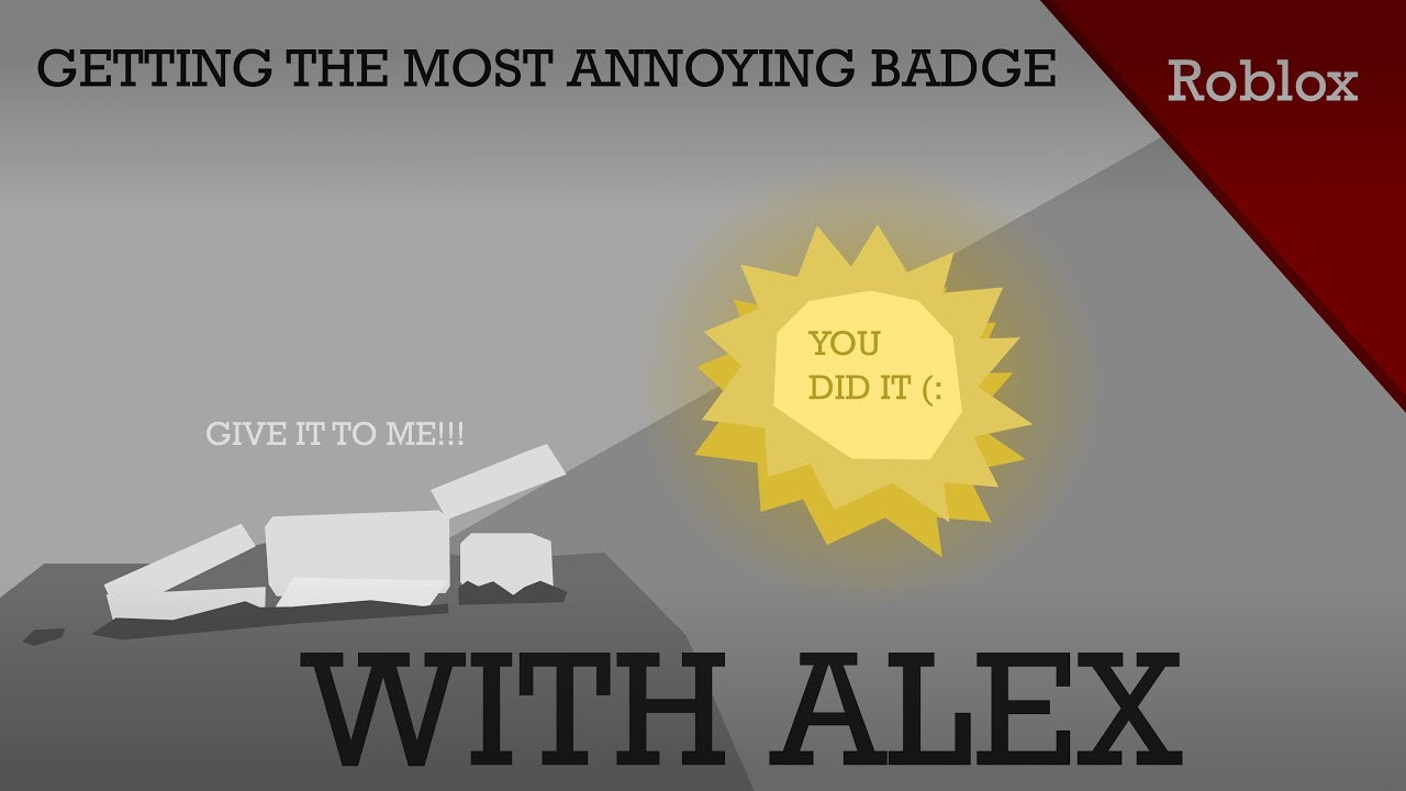 Getting the most annoying badge | Randomizer Roblox - YouTube