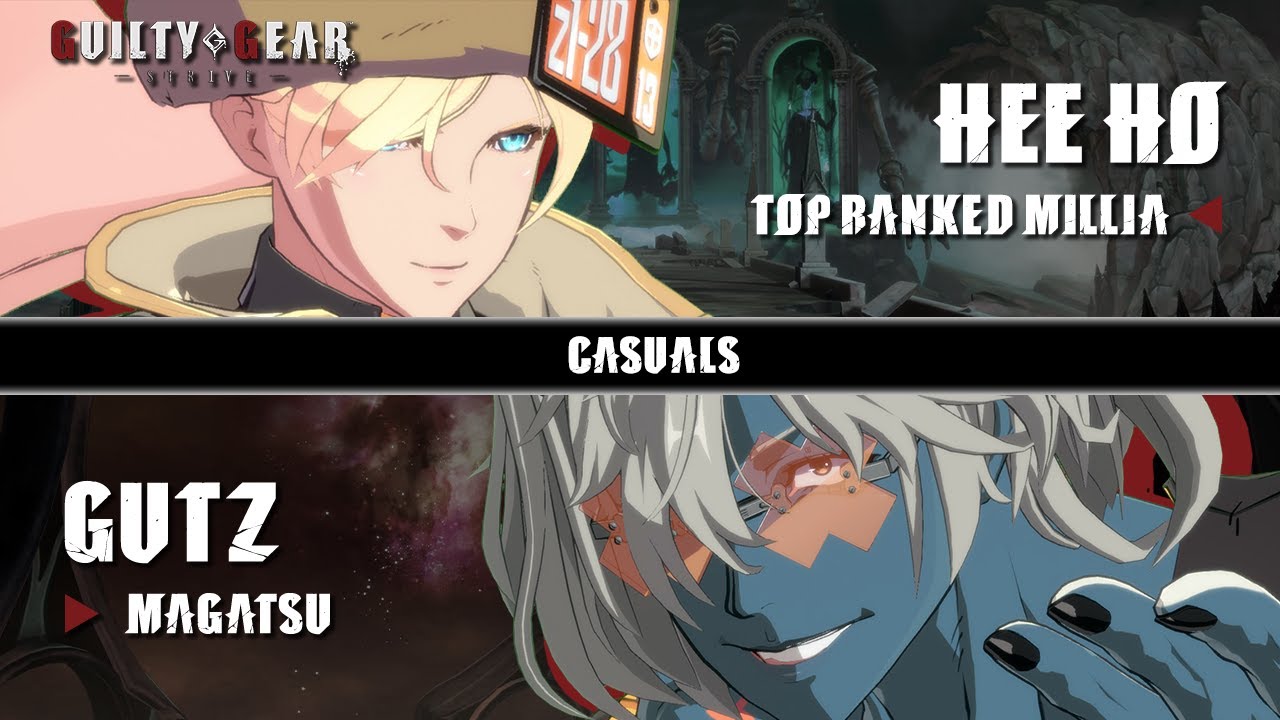 Magatsu - Happy Chaos vs Hee Ho (TOP Ranked Millia)【Guilty Gear Strive ...