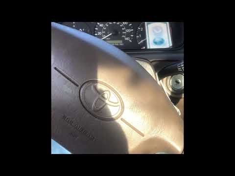 98 Toyota Camry gas cap compartment repair - YouTube