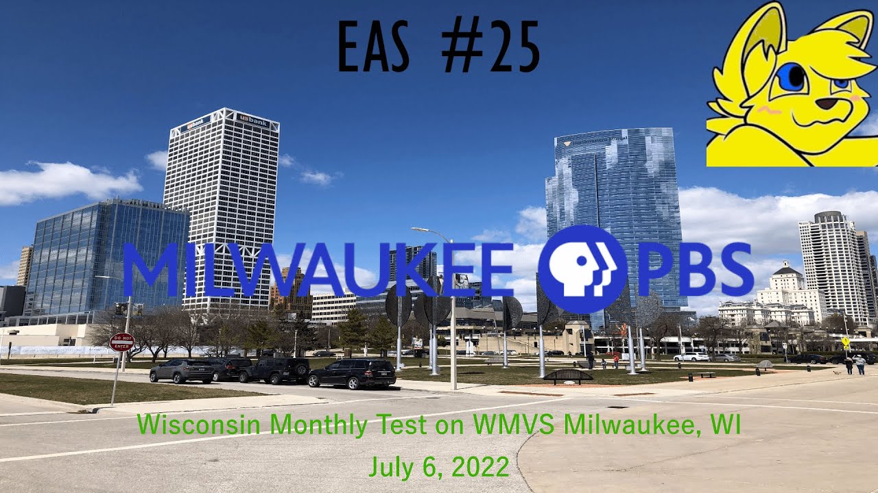 Wisconsin Required Monthly Test on WMVS Milwaukee, WI (Milwaukee PBS ...