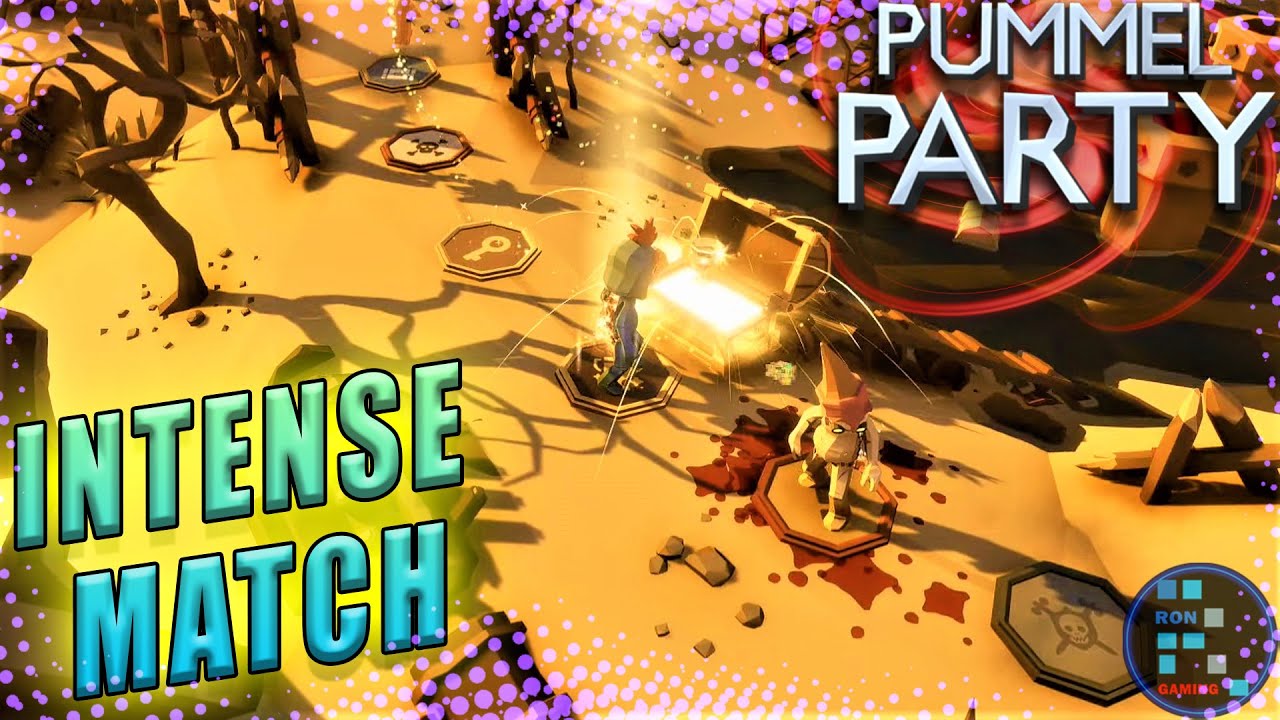 Pummel Party | We Use Weapons On Eachother To Get First Goblet - YouTube