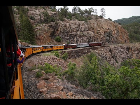 Durango & Silverton Narrow Gauge - High Line - YouTube
