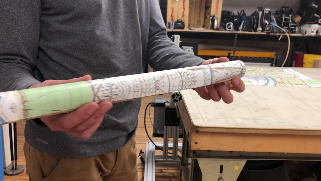 EdgeTec Roll-Up Machine - Lightweight Posters - YouTube