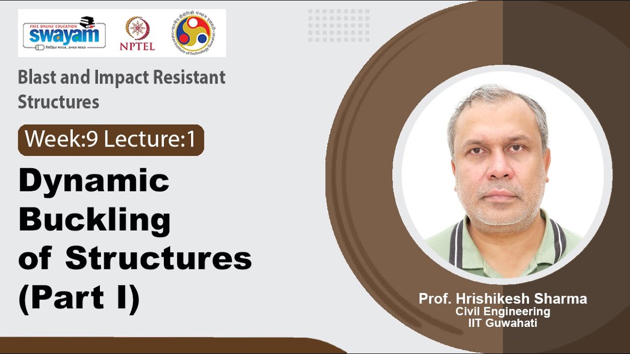 Lec 41: Dynamic Buckling of Structures (Part I) - YouTube