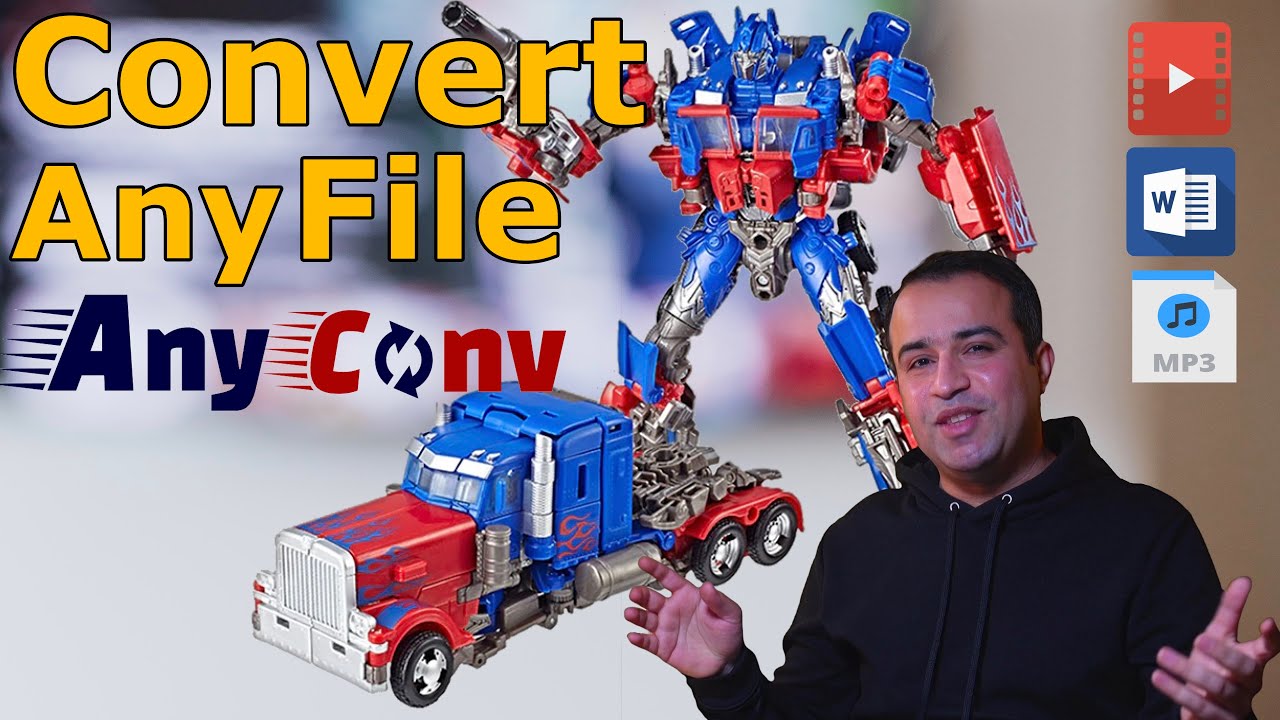 Best Online Convertor (AnyConv Online file converter) - YouTube