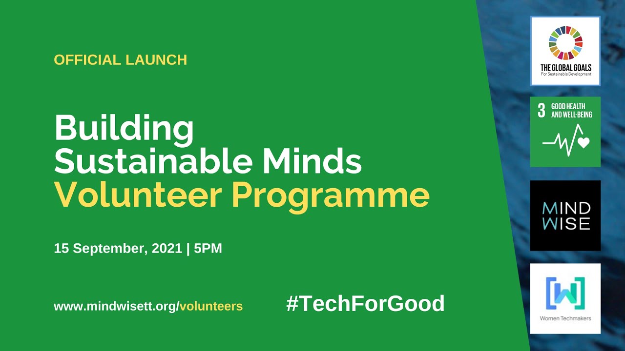 Launch of the Building Sustainable Minds Volunteer Programme - YouTube