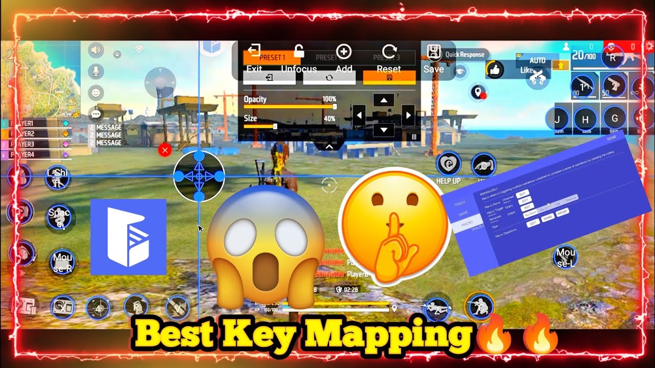 GG Mouse Pro দিয়ে মোবাইলে প্রো লেভেলের কী ম্যাপিং ও ফ্রি ফায়ার সেটআপ ...