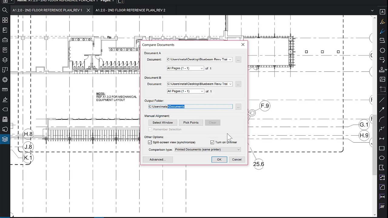 Compare Documents with Bluebeam Revu - YouTube