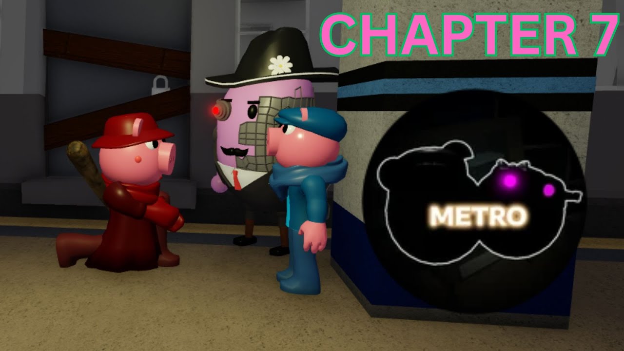 HOW TO ESCAPE CHAPTER 7 METRO IN PIGGY INSANE MODE - ROBLOX - YouTube