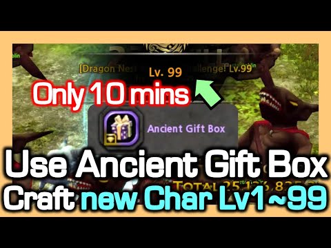 Bots Love : Ancient Gift Package Craft new Lv.1 Char to Lv.99 / Only 10 ...