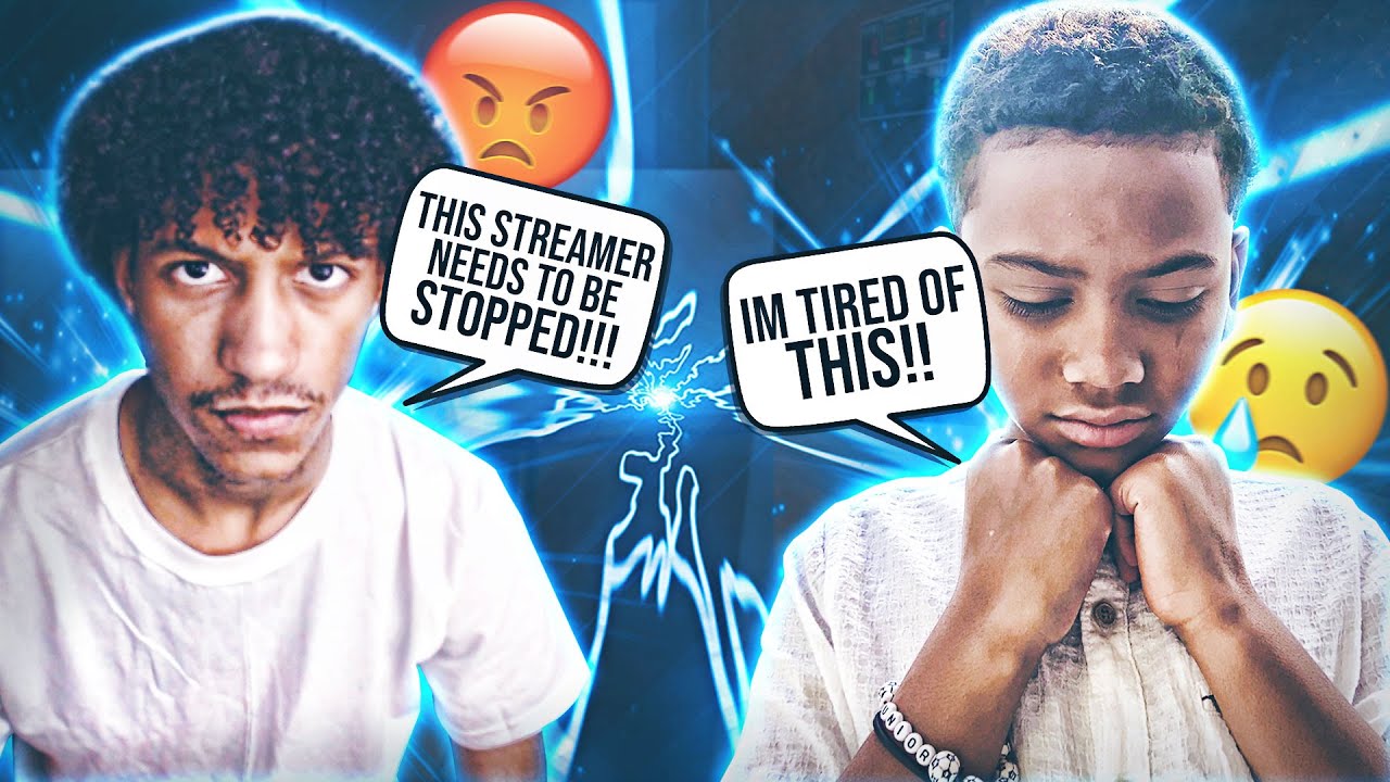 TRASH TALKING STREAMER DISRESPECTS MY LITTLE BROTHER SO I PULLED UP..(I ...