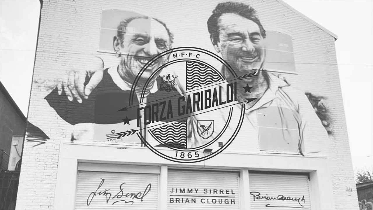 Nottingham Football Icons - Jimmy Sirrel & Brian Clough Mural - Forza ...