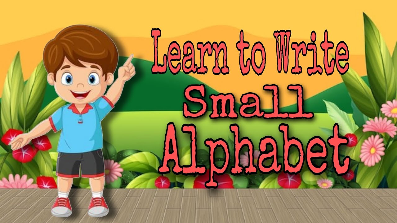 Learn to Write Small Alphabet (abc) with PHONICS #funny #viral # ...