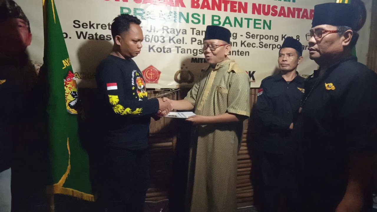 Pengukuhan ketua PJBN DPD KOTA CILEGON SEKALIGUS PEMBERIAN SK - YouTube