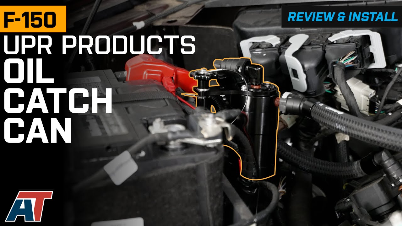 2021-2025 5.0L F-150 UPR Products Single Valve Plug N Play Oil Catch ...