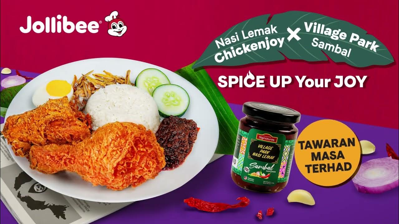 Try Jollibee’s Nasi Lemak Chickenjoy x Village Park Sambal sekarang! #jollibeemy #nasilemakviral ...