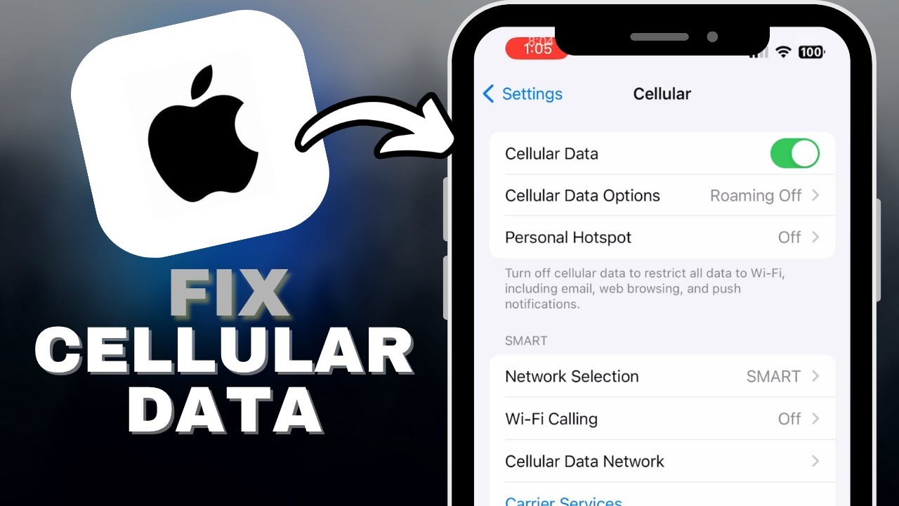 How To Fix Cellular Data Not Working On iPhone in SECONDS! - YouTube