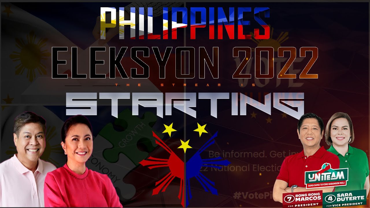 Philippines 2022 National Election Realtime LIVE Count Results - YouTube