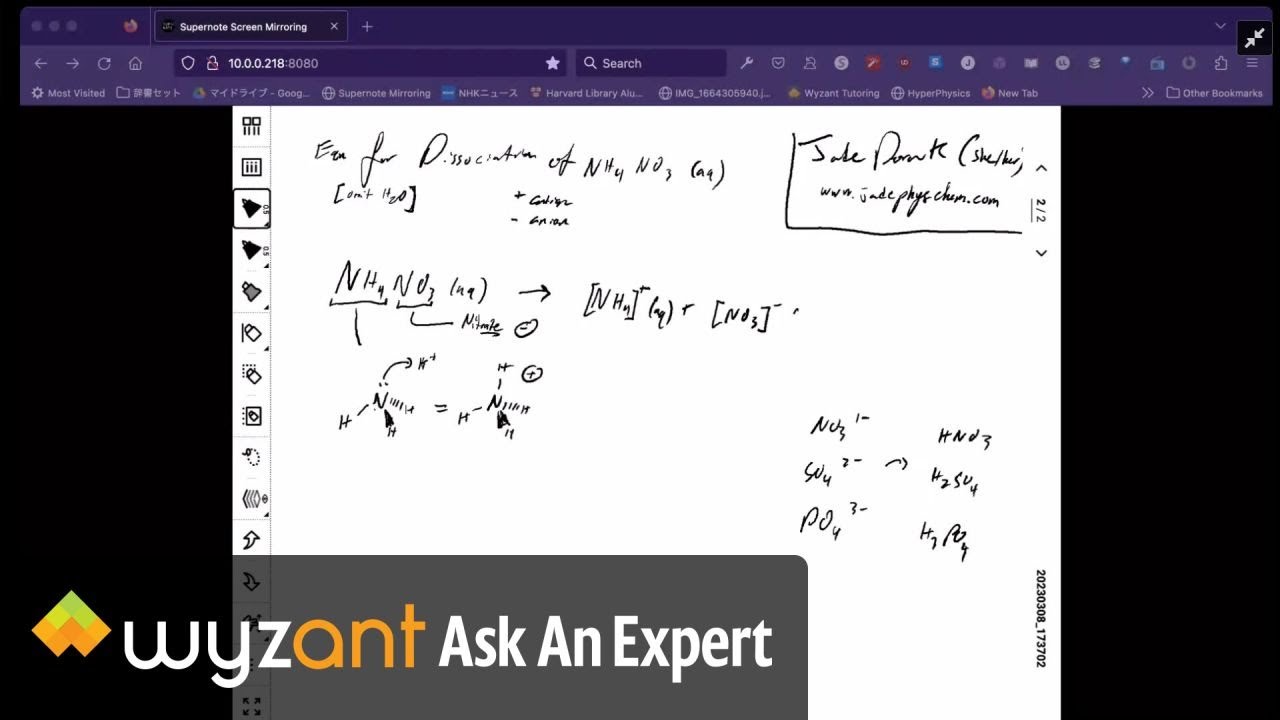 Writing a Dissosciation Equation and Brief Disscussion of Ksp and Kd ...