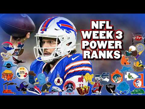 Very Honest NFL Power Rankings: Week 3