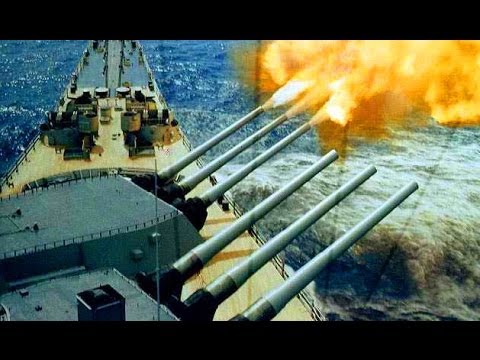 LOST ARCHIVES of WWII: USS IOWA's 16in Guns (720p) - YouTube