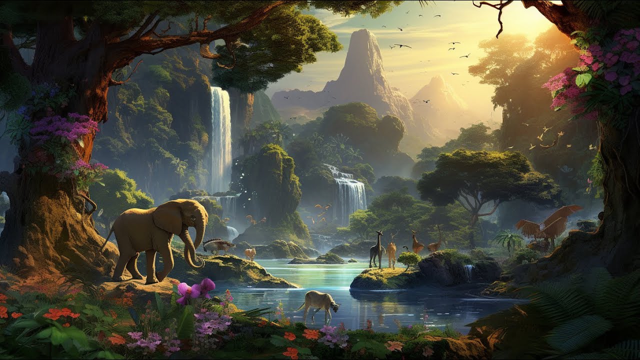Creation Story: God's Seven Days of Wonder - Animated Cartoon - YouTube