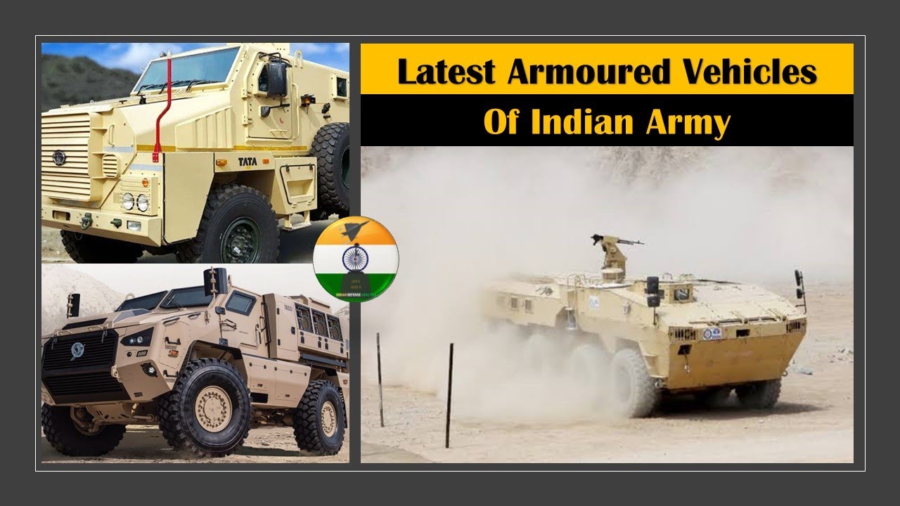 Three latest & most advanced Armoured Vehicles of Indian Army # ...