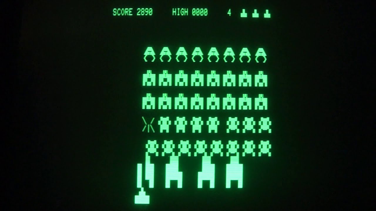 Commodore PET Space Invaders - My Best Game EVER!!! - Dave Bradley - 8 ...