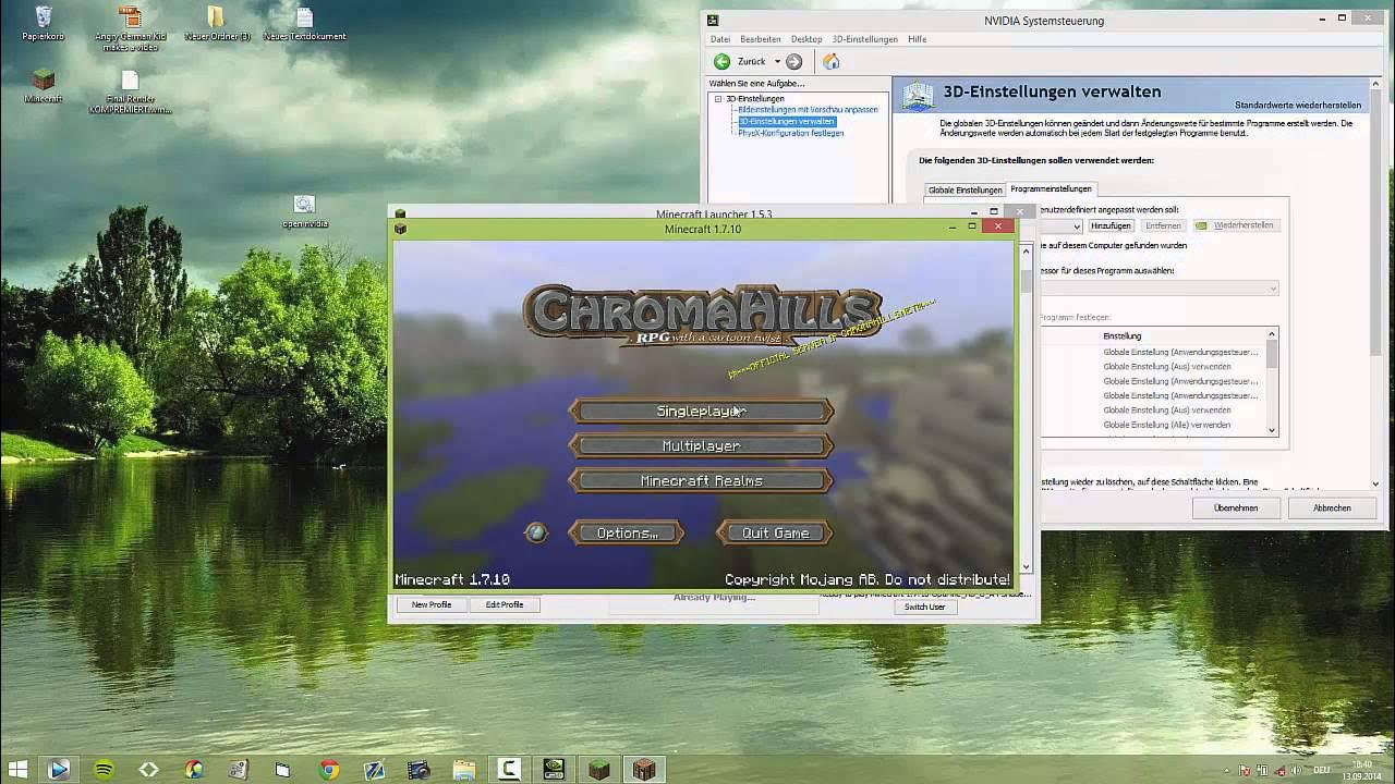 Minecraft selecting Shader crash fix for any Version - YouTube