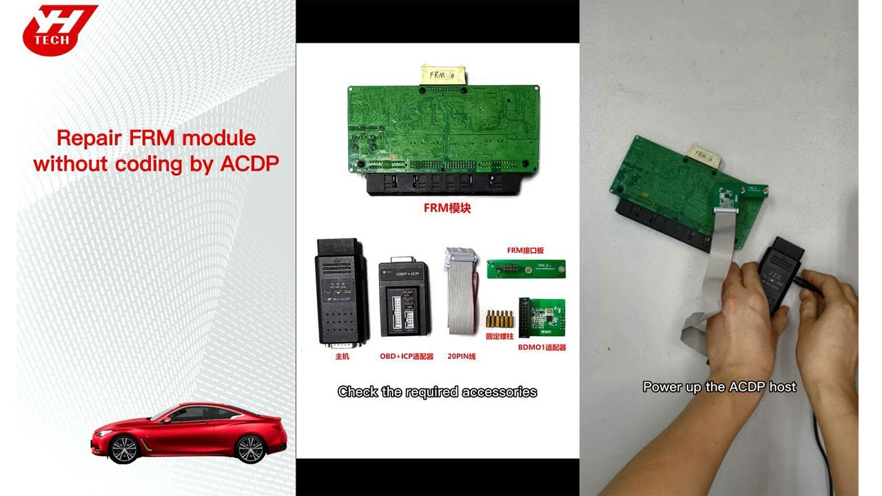 2023 Yanhua Mini ACDP Repair BMW FRM Module without Coding obdii365 ...