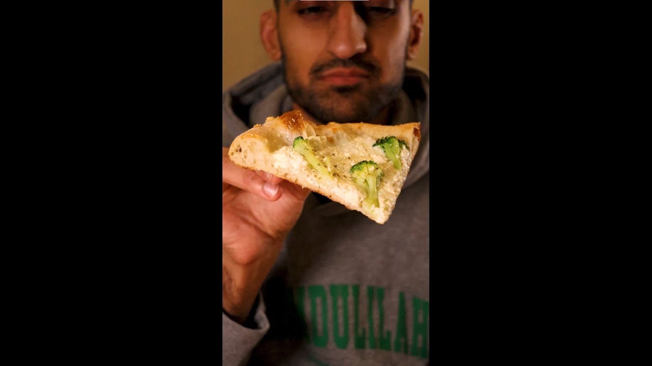 How to Make Broccoli Pizza from Inside Out - YouTube